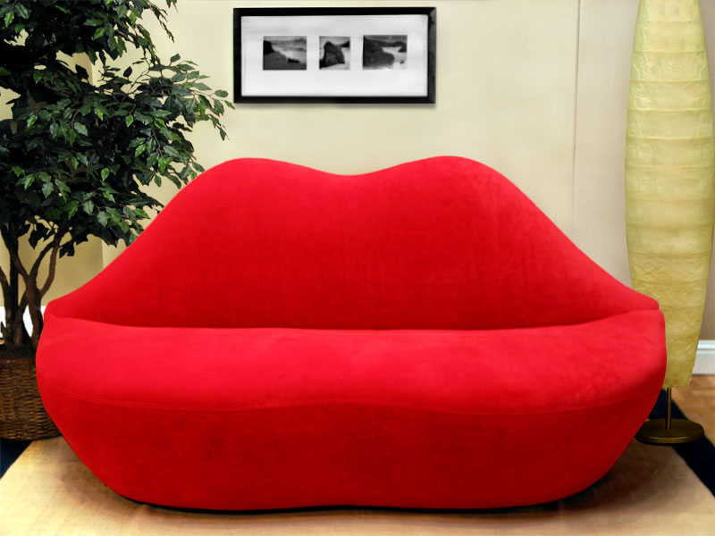 Houston Upholstery. Lip Sofa